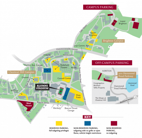 Seating and Parking | Boston College